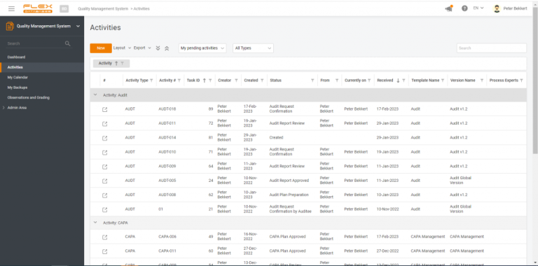 Configurable QMS to stay on top of your quality processes - Flex Databases
